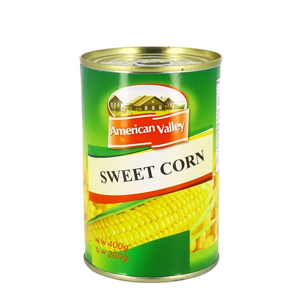 AMERICAN VALLEY SWEET CORN 400G | RwandaMart